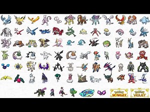 Pokémon Scarlet & Violet - Legendary and Mythical Signature/Strong & Terastallize Moves Showcase