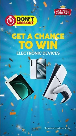 Don't miss out on your chance to win with Arctic Gold!