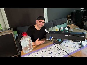 How to make fog cleaning fluid for fog machines (smoke machine) at home - fog generator cleaner DIY