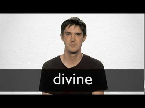 How to pronounce DIVINE in British English