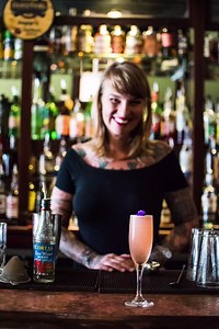 This tasty creation by Molly Wellmann will be available all season long but why not try one next weekend?! Pick up a "Rose Window" cocktail at The Storm that Built Music Hall NOV 4-5 feat. The May Festival chorus. Tickets available here --> goo.gl/hwrP5L | Cincinnati Symphony Orchestra