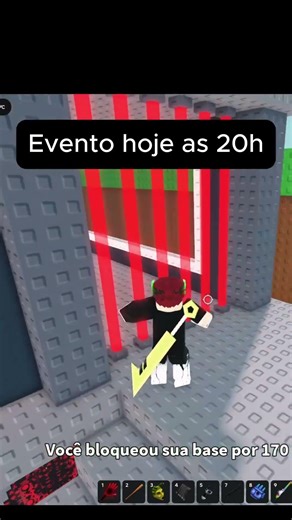 Evento as 20h hoje!!!