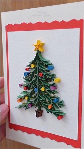 How to quill EASY Christmas TREE