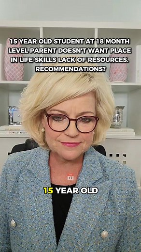A 15-year-old functioning at an 18-month level needs support, but what if the parent doesn’t want a life skills placement? What are the options? #SpecialEducationBoss #IEP #SpecialEducation #ParentAdvocate #EducationRights #InclusiveEducation #SPED #TransitionPlanning #KnowYourRights | Special Education Academy