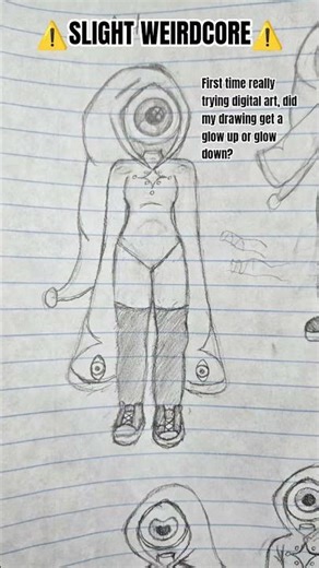 #art #weirdcore #digitalart #eyeball #dreamcore #traumacore #magic #horror #viral #oc #animation #hi