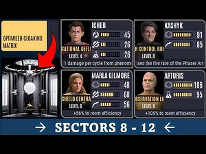Star Trek Voyager: Across The Unknown: Hidden Characters + Techs - Sectors 8 - 12