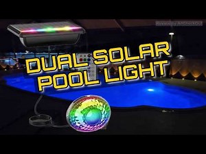 MOFOYEAH Dual Solar Pool Lights Review: 16-Color LED, Remote, Long Runtime