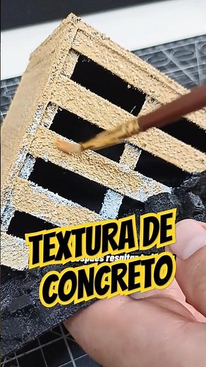 DIY | Concrete Texture for your Buildings 🚧 #diorama