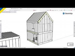 Building With WikiHouse Skylark in SketchUp: Gable Roof