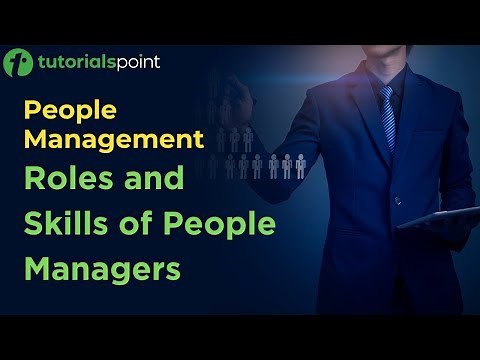 People Management - Important Roles and Skills of People Managers | Tutorialspoint