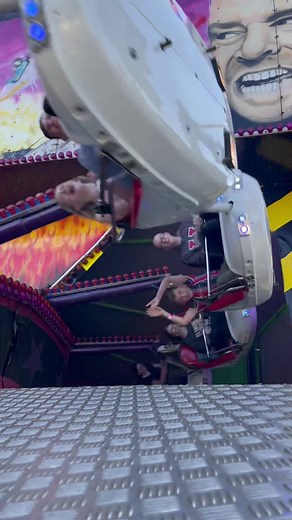 Thrilling Terminator Ride at the Funfair - Would You Dare?