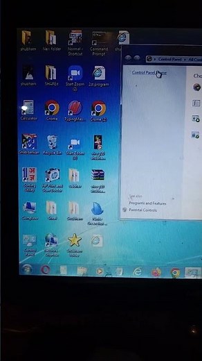 How to change font in window 7