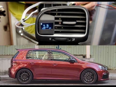 VW Golf mk6 DIY Boost Gauge Part 1 (Prototyping)