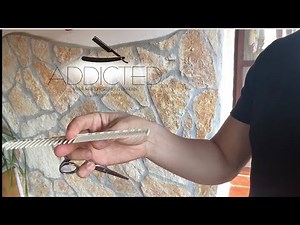 HOW TO HOLD YOUR SCISSOR,COMB (ONE HANDED TECHNIQUE)