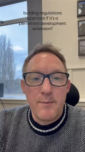 I am often asked if you need building regulations approval for an extension, if the extension is within permitted development guidelines and so doesn't need planning approval. The answer is yes! Pretty much all construction projects need building regulations approval. And an extension to your house definately does. If it is within permitted deveopment or not. We'd also advise submitting for a lawful development certifcate to confirm the extension is within permitted development. We're always hap