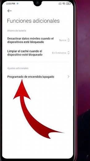 Así puedes programar encendido y apagado de un teléfono Xiaomi Redmi