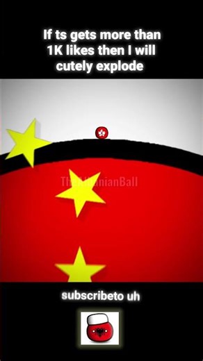 I exploded #countryballs #memes #amogus #china #hongkong