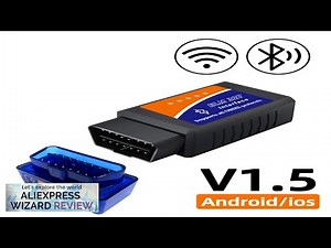 OBD2 Scanner ELM327 Car Diagnostic Detector Code Reader Tool V1.5 WIFI Bluetooth Review