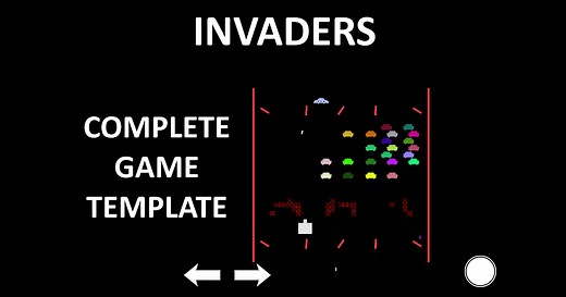 Space Invaders Like Shooter Complete Game Template | Packs | Unity Asset Store