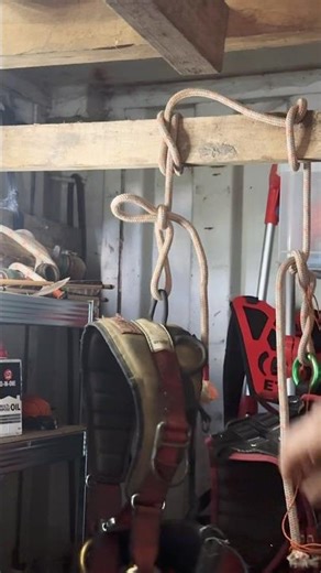 Bell ringers hitch #knots #rope #climbing #crafts