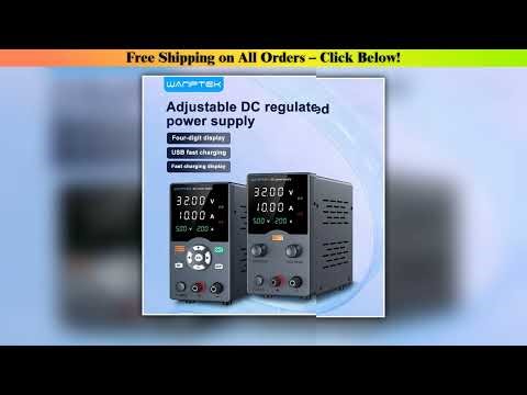 Wanptek Laboratory Power Supply 30V5A 30V10A 60V5A 120V3A with USB Output Display Encoder