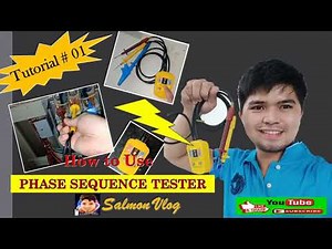 Paano gumamit ng Phase Sequence Tester Tutorial / Electrical Tools / Electrical Tools