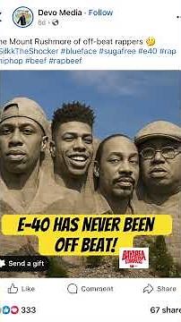 E-40 Has Never Been Off Beat!