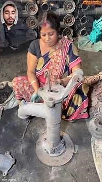 Water Hand Pump making process in factory