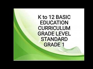 k to 12 Basic Education Curriculum Mother tongue.