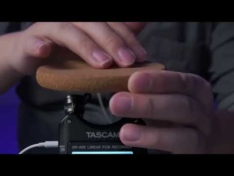 ASMR 3Dio Wooden Ear Spa | Deep Feather Cleaning, Mic Hat Taps & Powder Puff