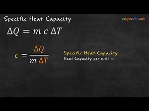 Specific Heat Capacity