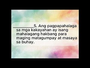 ESP 6, Summative Test 3, Quarter 2 (With Answer Key)