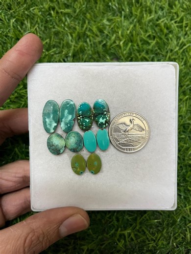 5 Pair Lot Natural Tibetan Turquoise With Very Cheap Price, Matched Pair Cabochon Used for Jewelry Making - Etsy