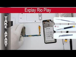 How to disassemble 📱 Explay RIO, Take Apart, Tutorial