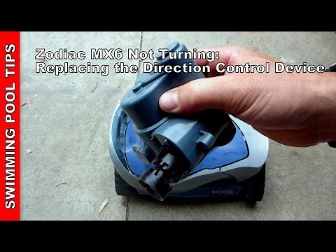 Zodiac MX6 Not Turning: Replacing the Direction Control Device - Side A
