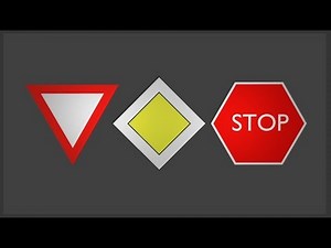 how to make a street sign / traffic signs in blender 3d v2.76 : spoken tutorial ( beginner, easy)