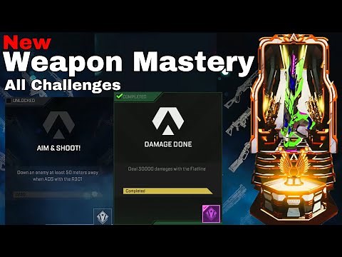 All New Weapon Mastery Challenges in Apex Legends Season 24
