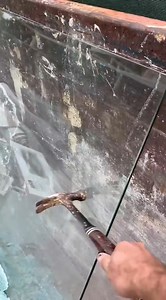 3.3K views | Tempered Glass breaks into small pieces 凉 So satisfying  Don't forget to follow and share this video with your friends  #fypviralシ #fypシ #glassbreaking #temperedglass #Breaking #glass | NMR Glass and Mirror Customize | Facebook