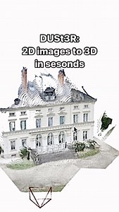 13 reactions | DUSt3R, An advanced image-to-3D AI that sets it apart from traditional technologies. Simple, Fast, but State-of-the-art. #DUSt3R #duster #AI #tech #aitool #technews #3dvision #3dmodeling #naverlabs | NAVER LABS | Facebook