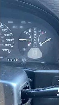 1993 Honda Accord D4 Light Blinking (Shift Solenoid) How to Read Trans Codes