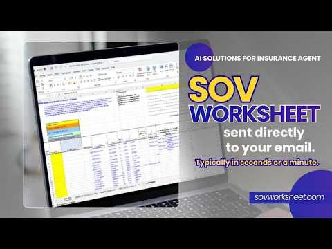 GENERATE SOV WORKSHEET