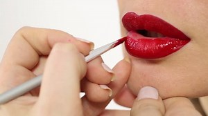 Professional Makeup Contour Lips Full Video Stock Footage Video (100% Royalty-free) 9132998 | Shutterstock