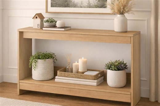 Pine Console Table DIY Plans | 54 Inch Sofa, Entryway Table (PDF) - Etsy Canada