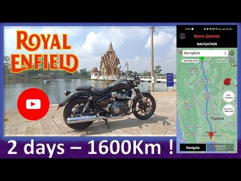 Royal Enfield Super Meteor 650 Epic Journey using Tripper Navigation. Part 1