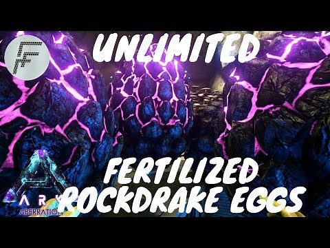 Ark Aberration - Spawn in and hatch Rock drake eggs