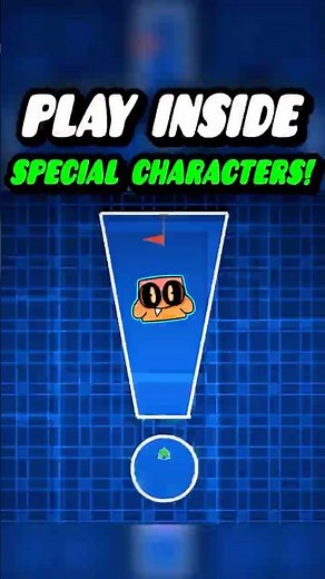 All the SPECIAL CHARACTERS in Geometry Dash! #geometrydash
