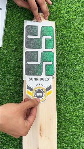 Sticker on Cricket Bat SS sticker, apply Cricket Bat at home ￼🔥 #shorts #sticker #cricket