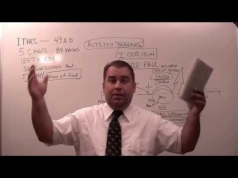 1 Thessalonians 1:1-3 Verse by Verse Bible Study