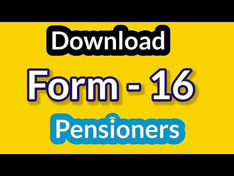 How to download FORM-16 | Pensioners Form 16 download free Online | Treasury form 16 telangana