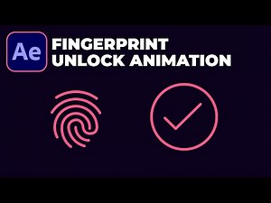 Fingerprint Unlocking Animation in After Effects Tutorial